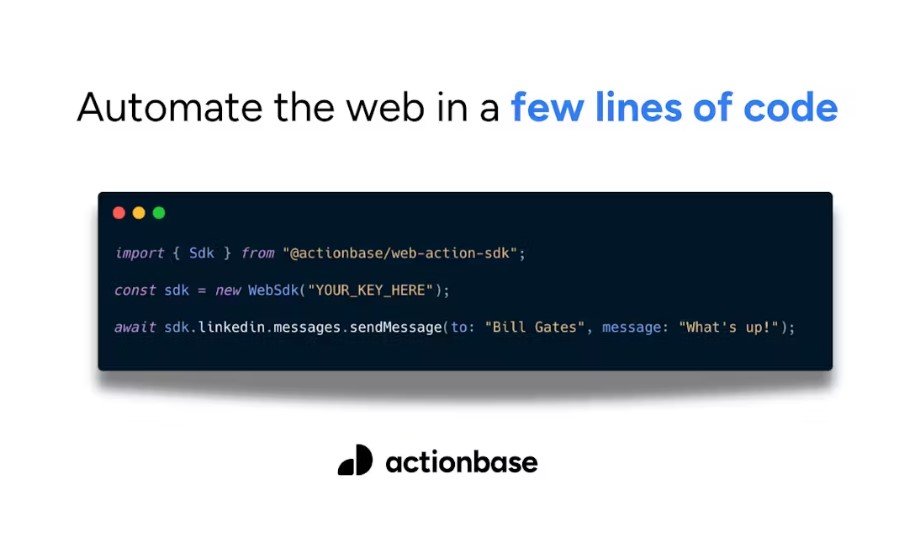 Web Action Sdk Automate Popular Sites In A Few Lines Of Code Steemhunt
